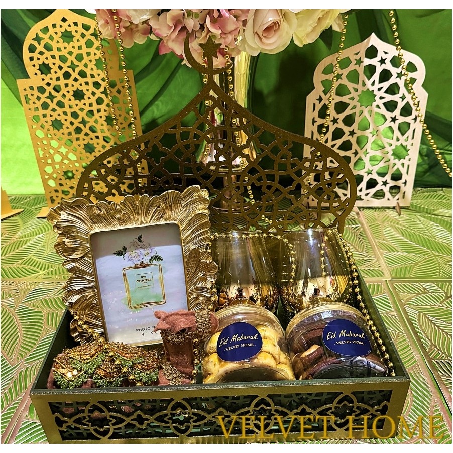 Jual Parcel lebaran cookies kue kering + gelas mug idul fitri ramadhan ...