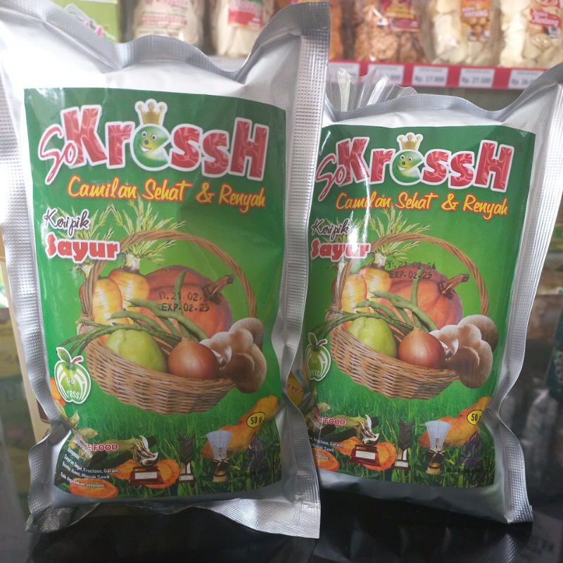 Jual Keripik Sayur Mix | So Kressh | Khas Kota Malang | Camilan Sehat ...