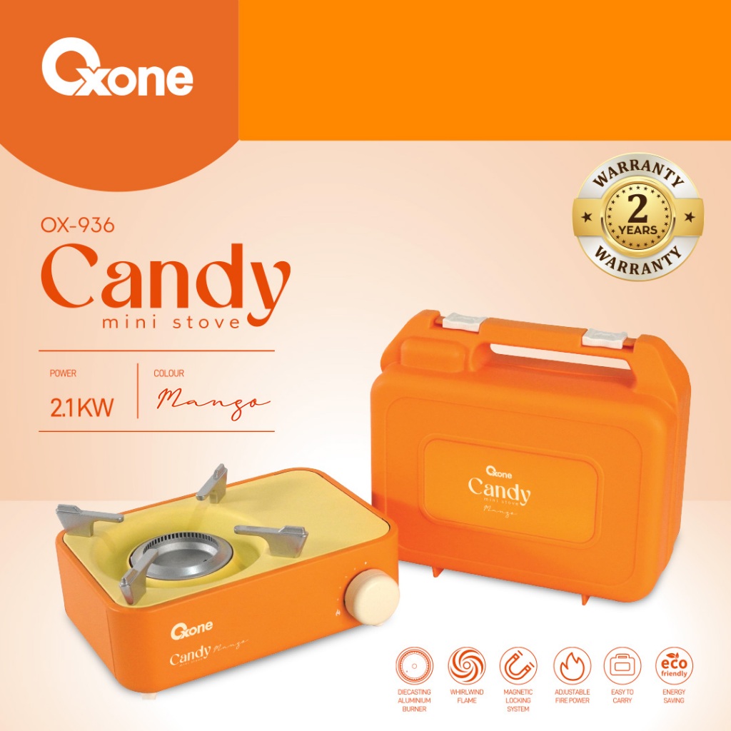 Jual Oxone OX936 Portable Candy Mini Stove Stainless Steel kompor ...
