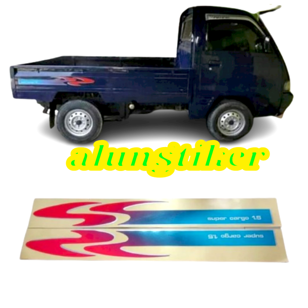 Jual STIKER MOBIL PICK UP SUZUKI CARRY SUPER CARGO 1.5 | Shopee Indonesia