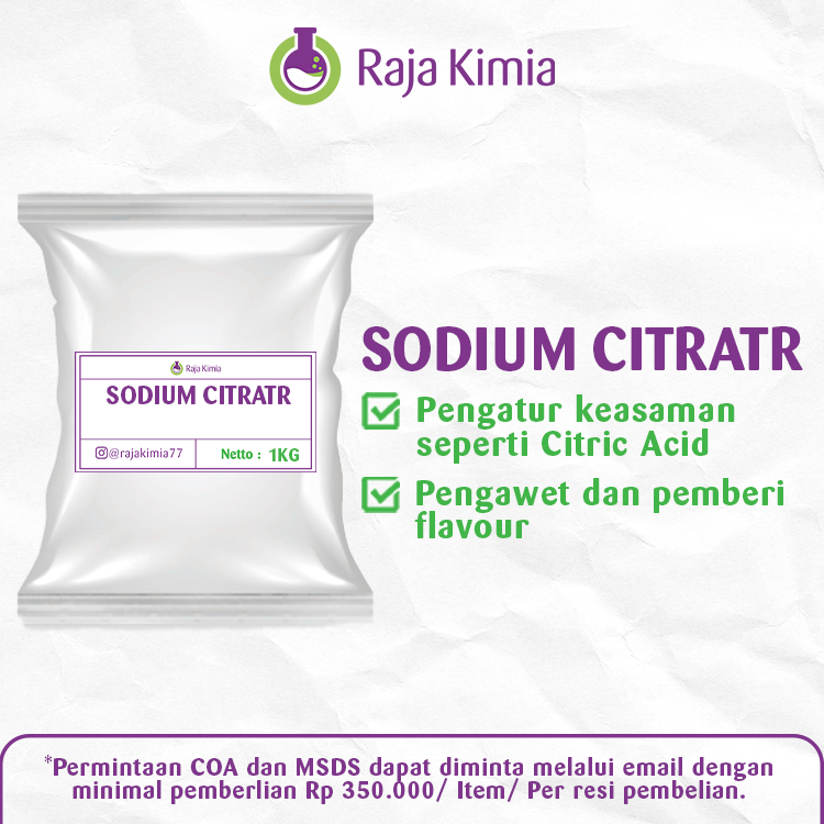 Jual Sodium Citrate / Tri Sodium Citrate / Sodium Sitrat - 1 KG ...