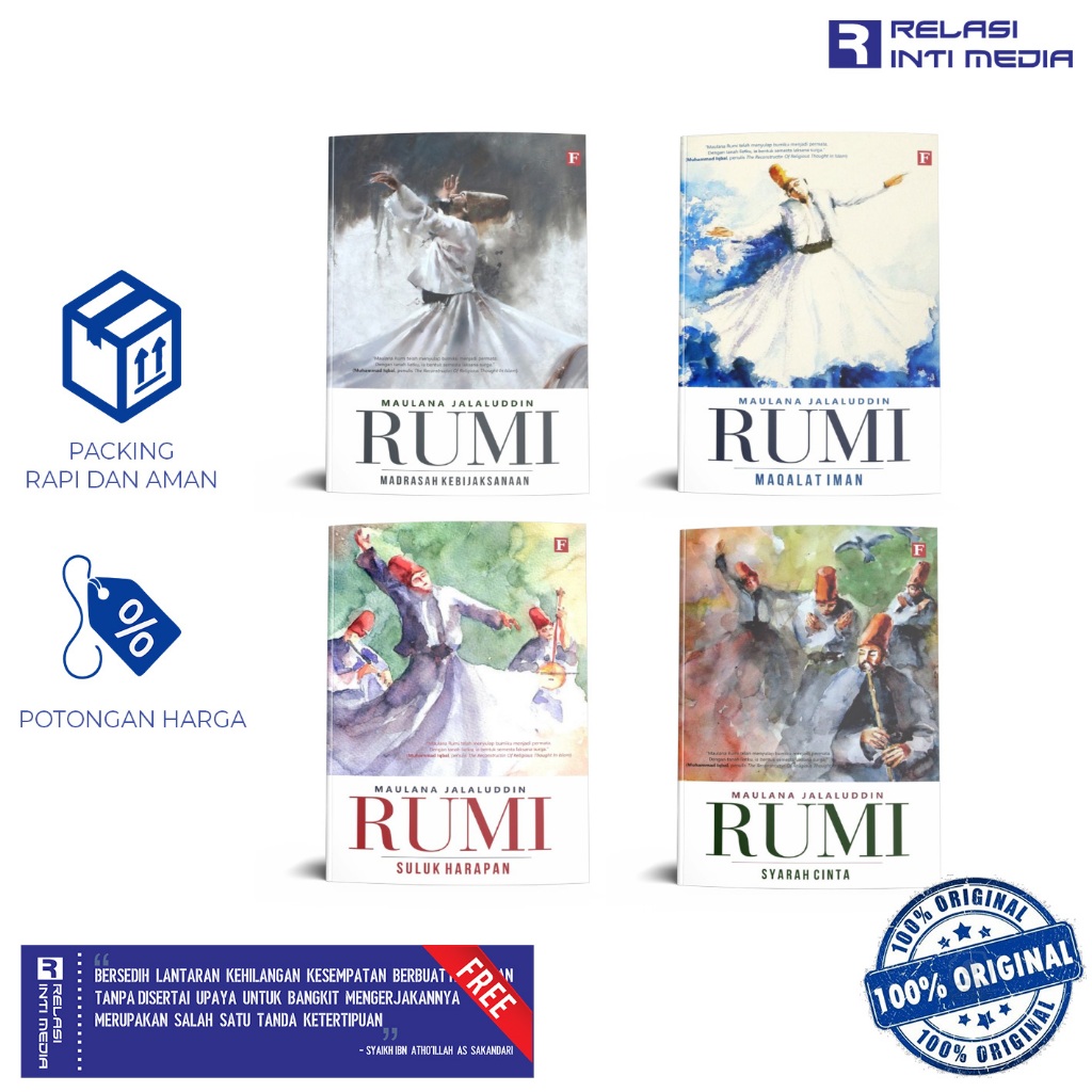Jual Paket SYAIR CINTA RUMI - Jalaluddin Rumi | Shopee Indonesia
