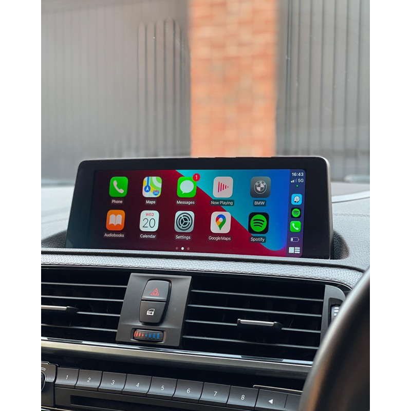 Jual APPLE CARPLAY ANDROID AUTO WIRELESS MODULE KAMERA MUNDUR BMW F30 ...