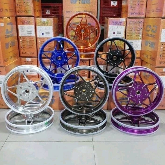 Jual velg racing x1r delkevic bintang vario 125 vario150 mio miosoul ...