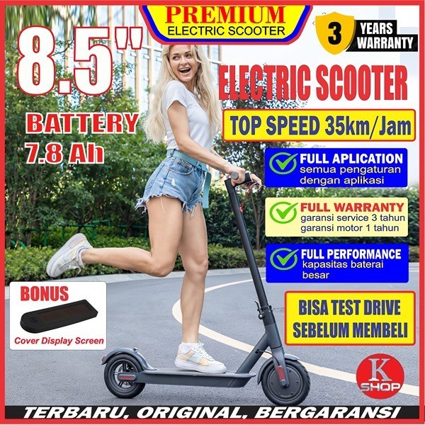 Jual SKUTER LISTRIK / ELECTRIC SCOOTER / HOVER BOARD / NINE BOT | Shopee Indonesia