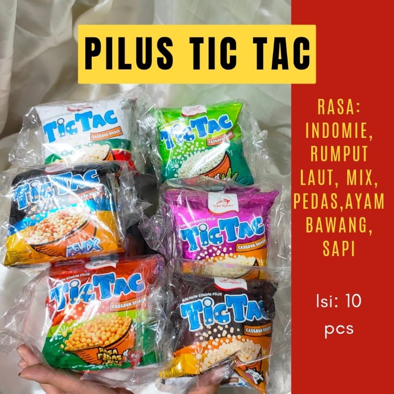 Jual Tic Tic Pilus Indomie /Pilus sapi / pilus mix / pilus rumput laut ...