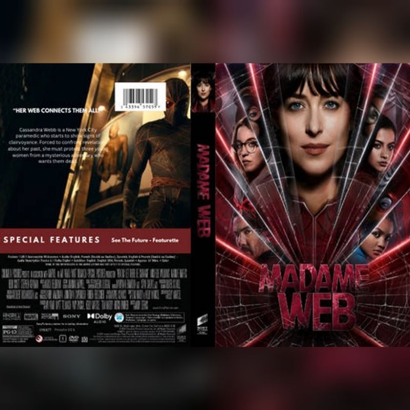 Jual Kaset Film Action MADAME WEB - 2024 - HD | Shopee Indonesia