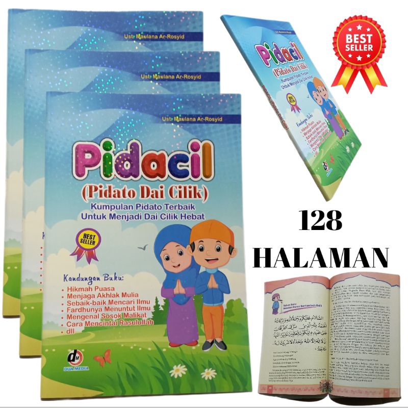 Jual buku pidato anak,pidacil /pidato Dai cilik,kumpulan pidato terbaik | Shopee Indonesia