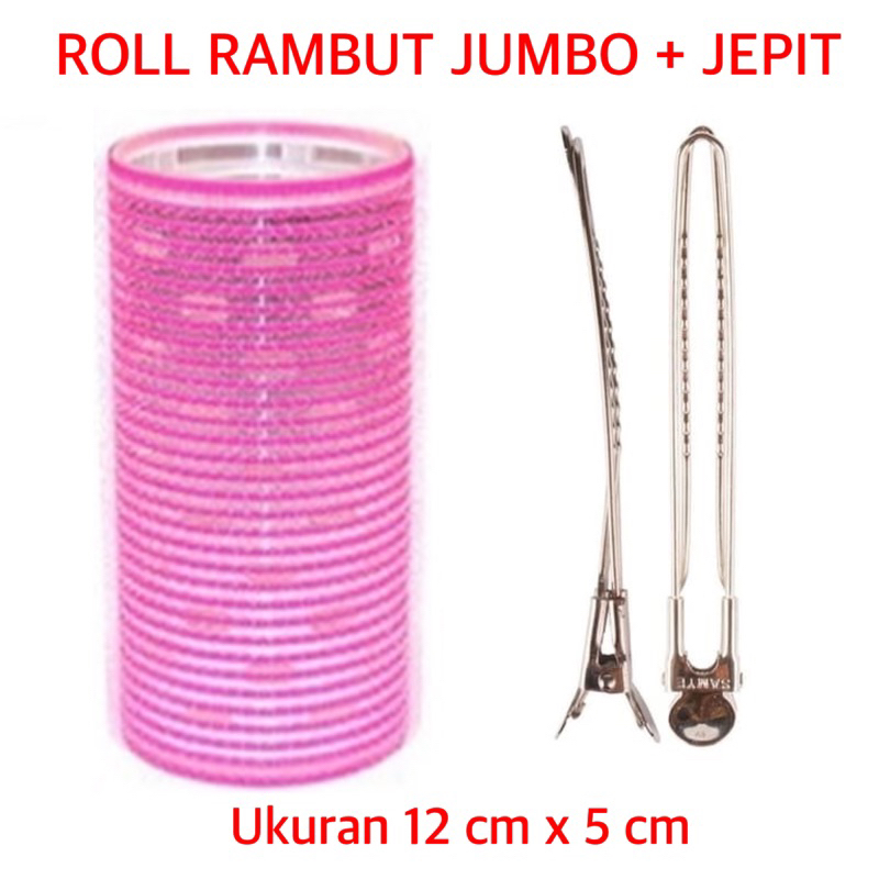 Jual ROLL RAMBUT THERMAL JUMBO FREE JEPIT BUNDLING ROLL RAMBUT DAN ...