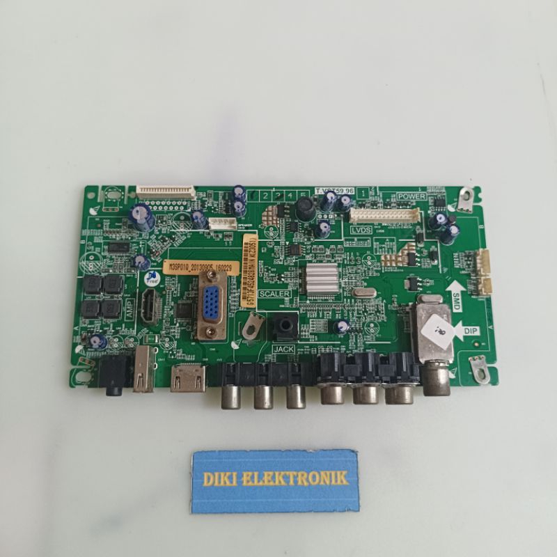 Jual MAINBOARD TV SHARP LC-50LE440M MAINBOARD MOBO MOTHERBOARD MB ...