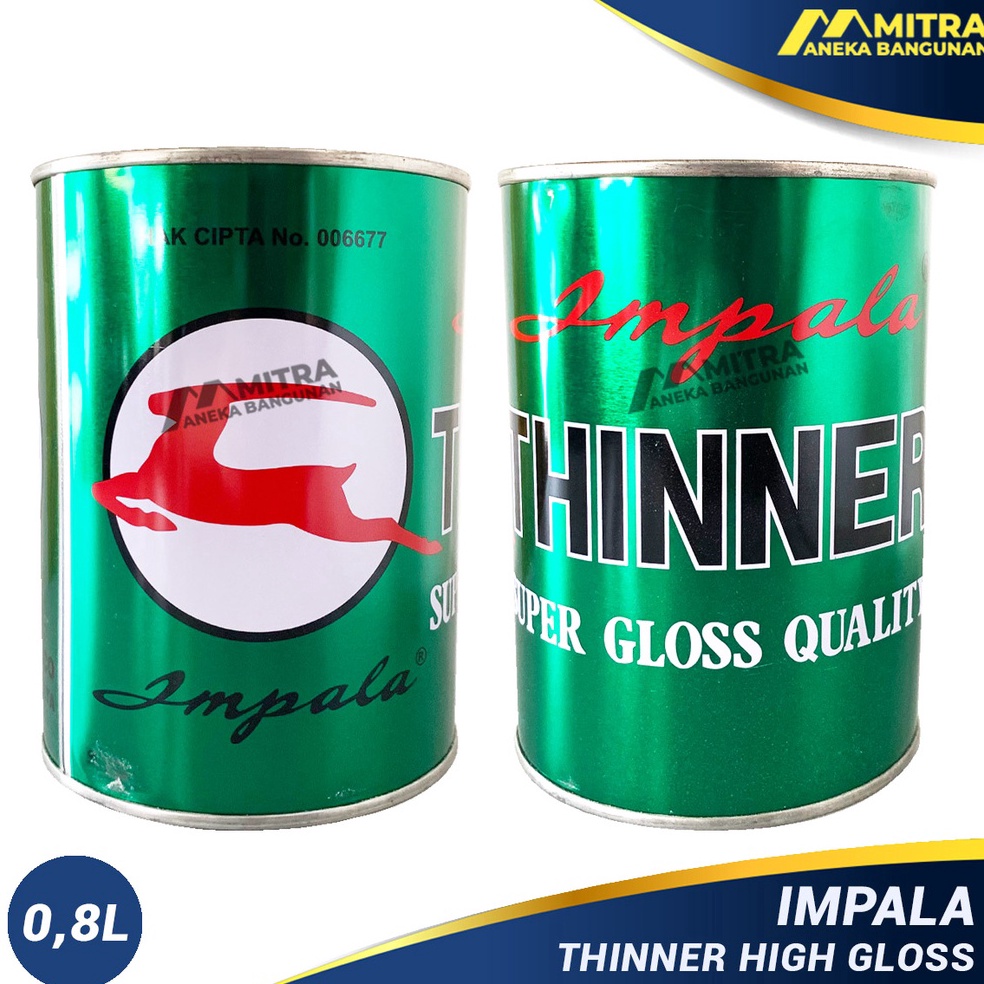 Jual ART B47B THINNER IMPALA 1 LITER PENGENCER CAT SINTETIS MINYAK KAYU ...