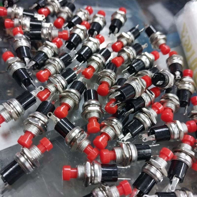 Jual Saklar Push On 2 pin Panjang Mini | Shopee Indonesia