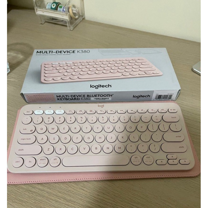 Jual keyboard logitech pink | Shopee Indonesia