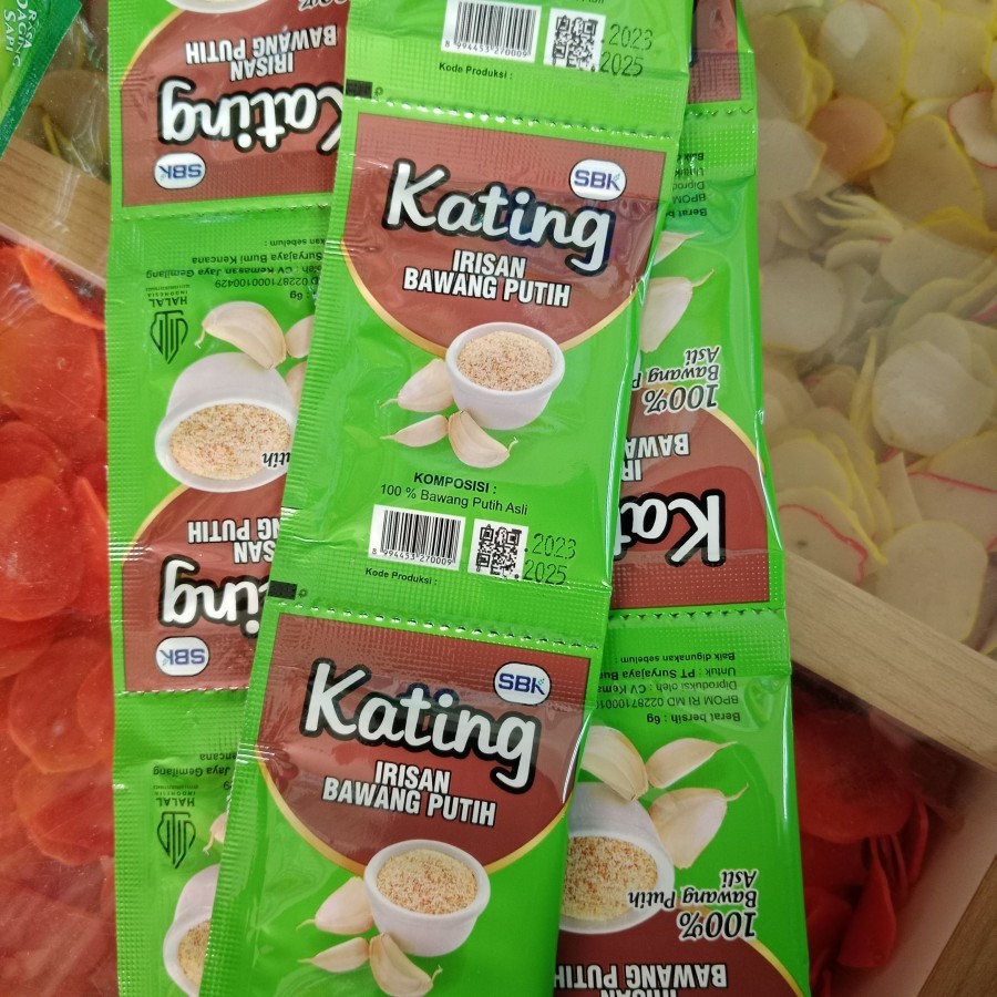 Jual Kating Irisan Bawang Putih 6gr x 12 Sachet | Shopee Indonesia