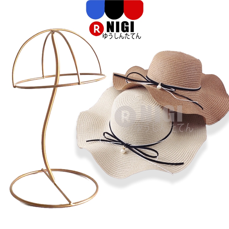 Jual NIGI Stand Display Topi/ Display Tiang Topi/ Holder Display Topi ...