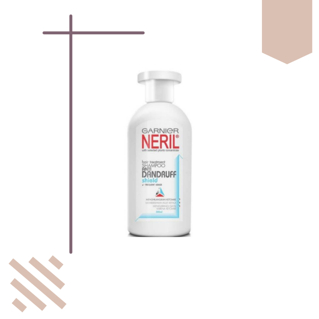Jual Garnier Neril Hair Treatment Shampoo Anti Dandruff Shield 200 ml ...