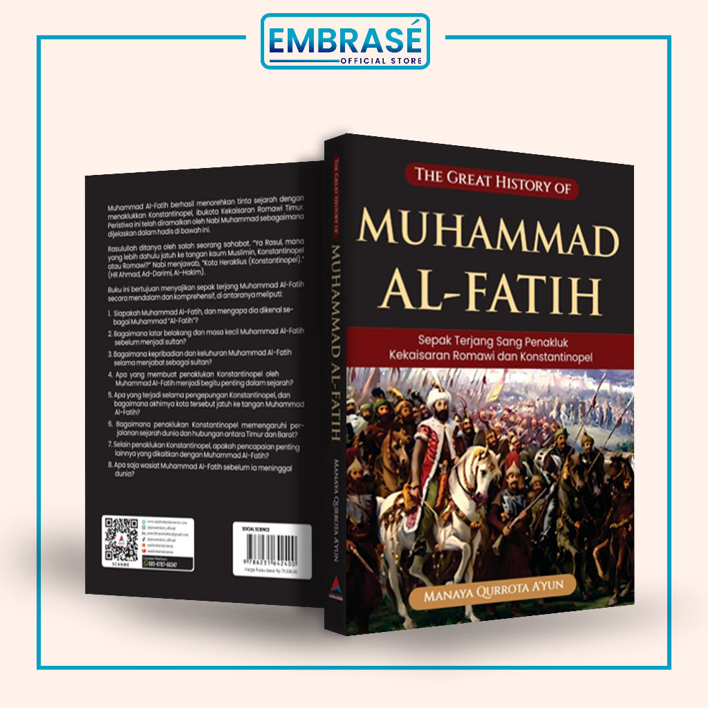 Jual Buku The Great History of Muhammad Al-Fatih -Embrase | Shopee ...