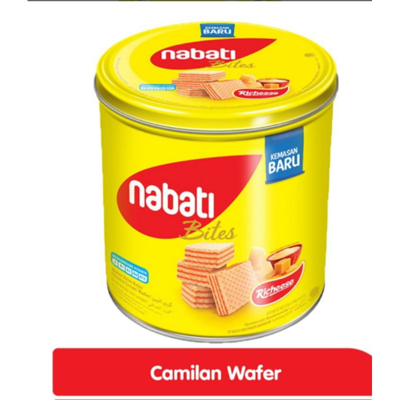 Jual Nabati wafer kaleng 240gr All Variant | Shopee Indonesia