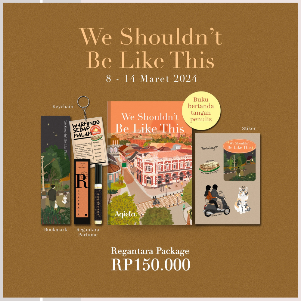 Jual NOVEL WE SHOULDN'T BE LIKE THIS by Aqiela - Bukune | Shopee Indonesia