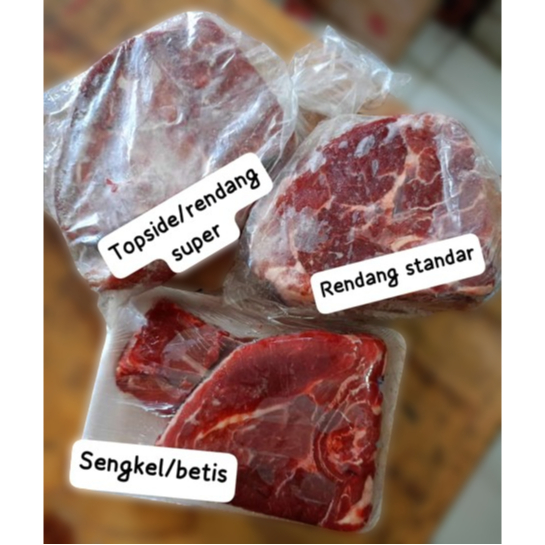 Jual Daging Sapi/Daging Rendang/Daging Topside/Daging Semur 1kg ...