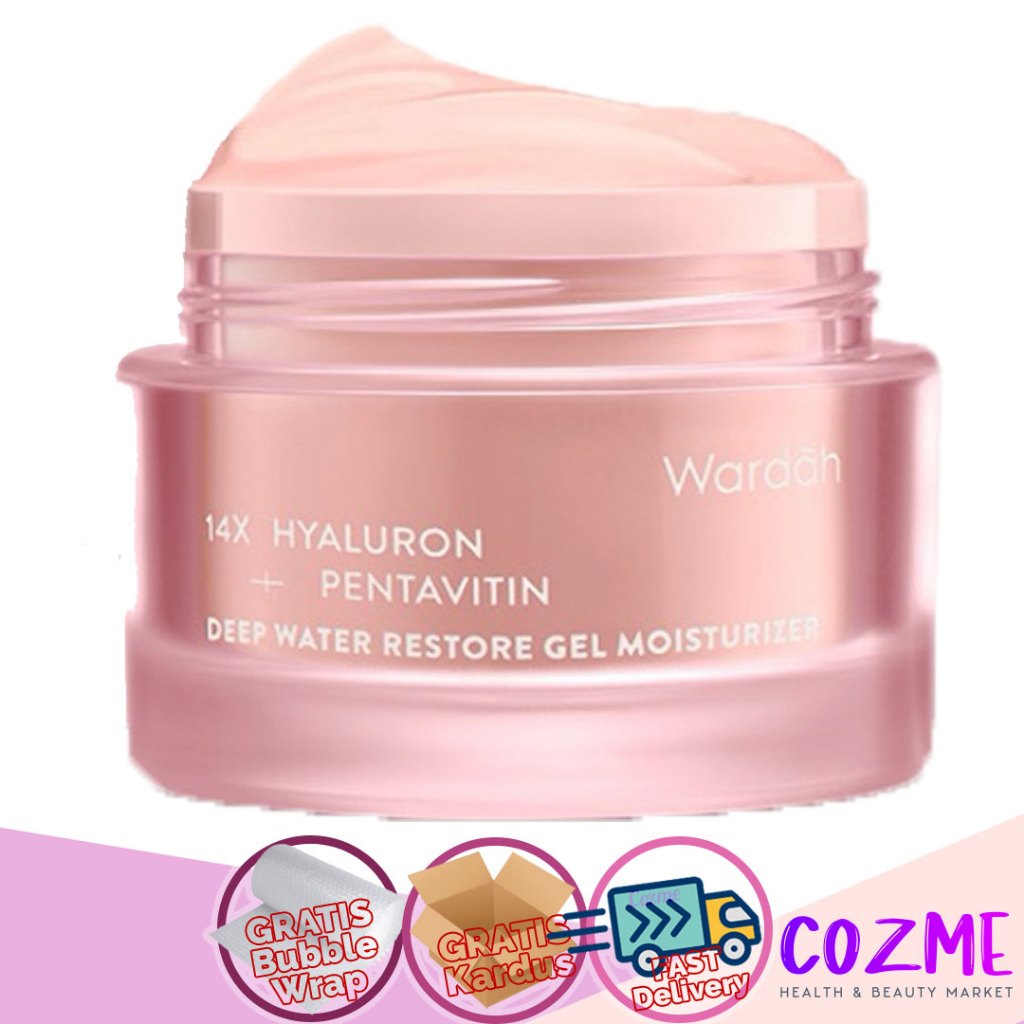 Jual WARDAH 14X Hyaluron + Pentavitin Deep Water Restore Gel ...