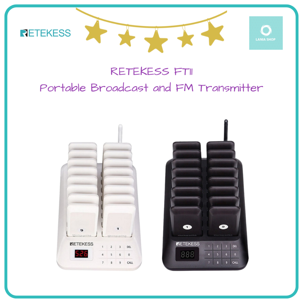 Jual RETEKESS TD157 - 16 in 1 Wireless Calling Pager Paging System ...
