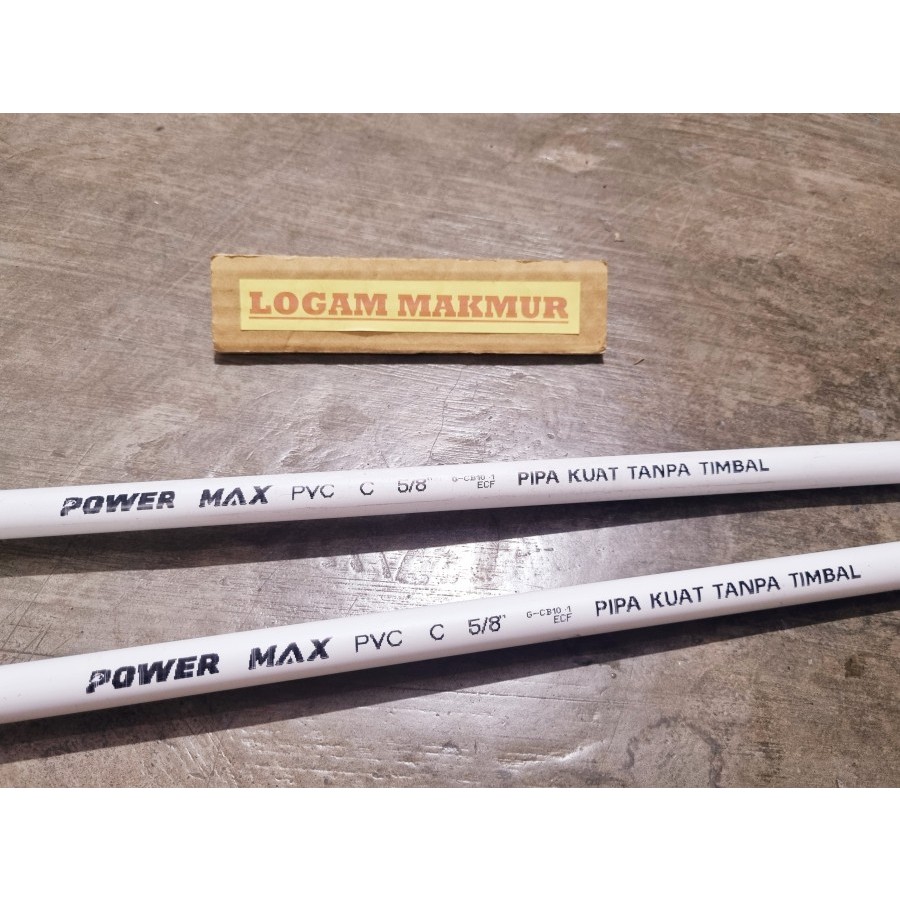 Jual 1 METER - PIPA LISTRIK PIPA PVC 5/8" PUTIH STANDARD C | Shopee ...