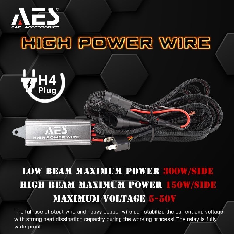 Jual Kabel Relay Set High Power Premium Quality AES UPS 300 Watt ...