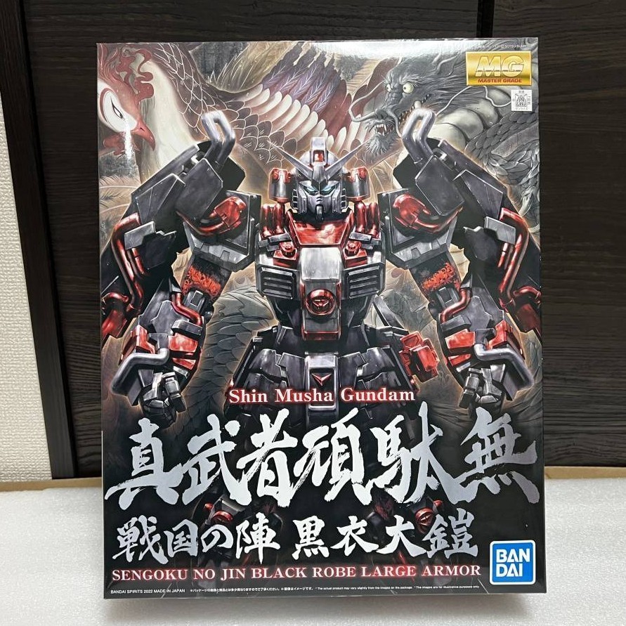 Jual MG 1/100 Shin Musha Gundam black robe Sengoku no Jin Kuroko Oyoroi ...