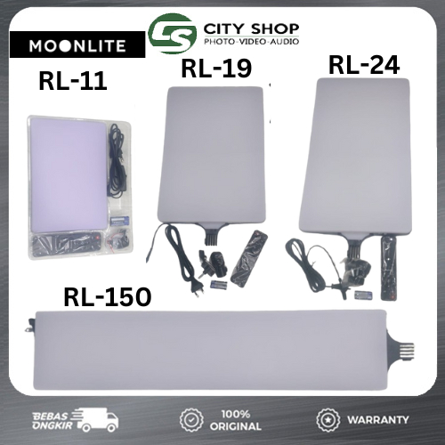 Jual MOONLITE LAMPU LED PERSEGI RL-11/RL-19/RL-24/RL-150 SQUARE LAMP ...