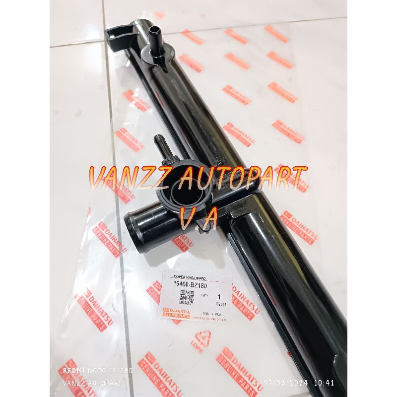 Jual upper tank cover radiator atas granmax, Avanza 1.5cc, Xenia 1.5cc ...