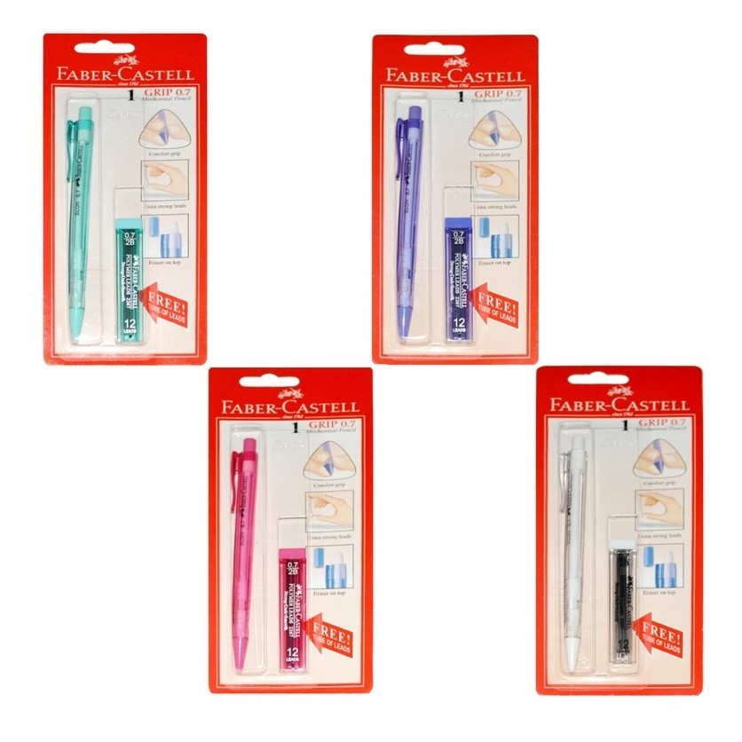 Jual PENSIL MEKANIK FABER-CASTELL SET 0.7 | Shopee Indonesia