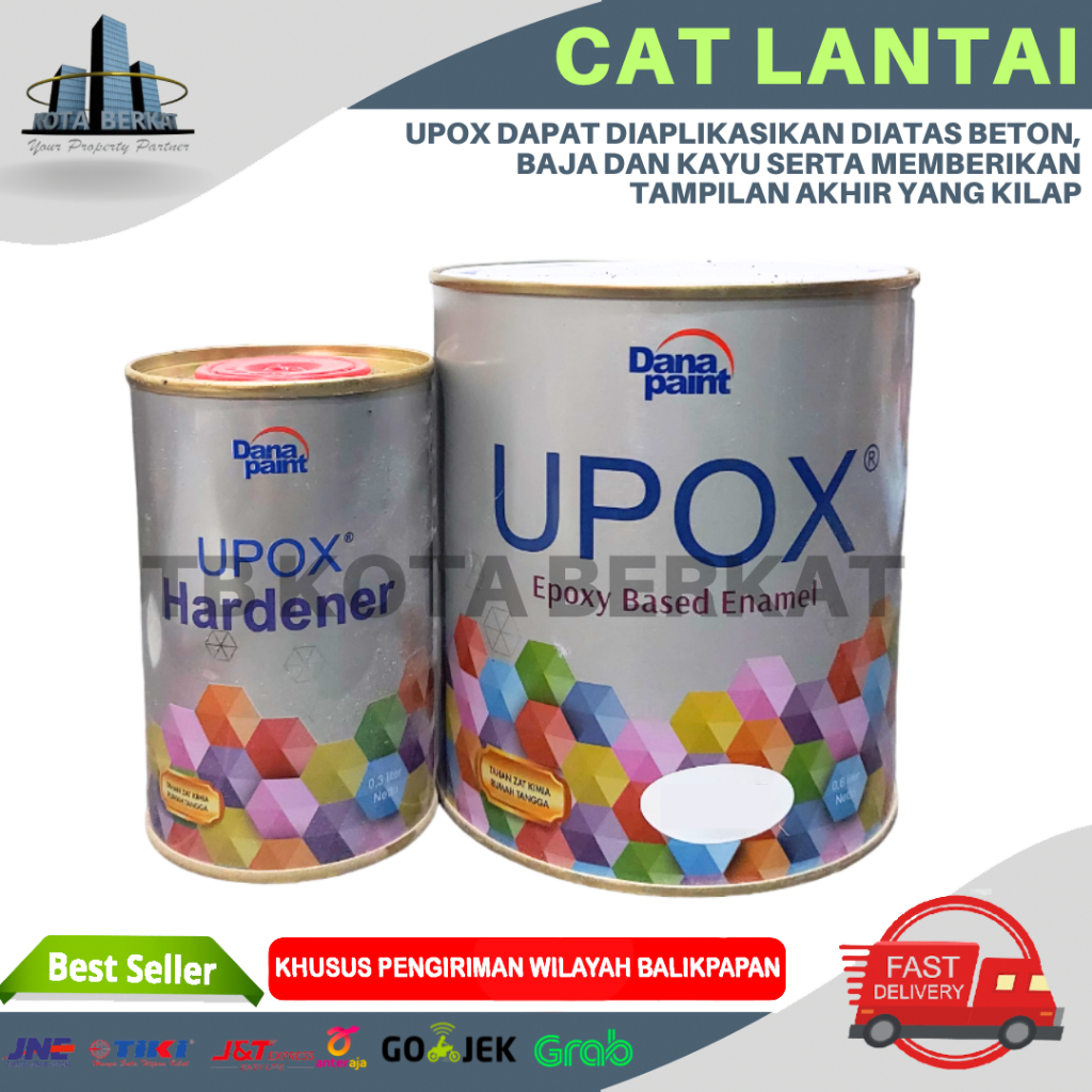 Jual CAT LANTAI EPOXY UPOX DANA PAINT 1L | Shopee Indonesia