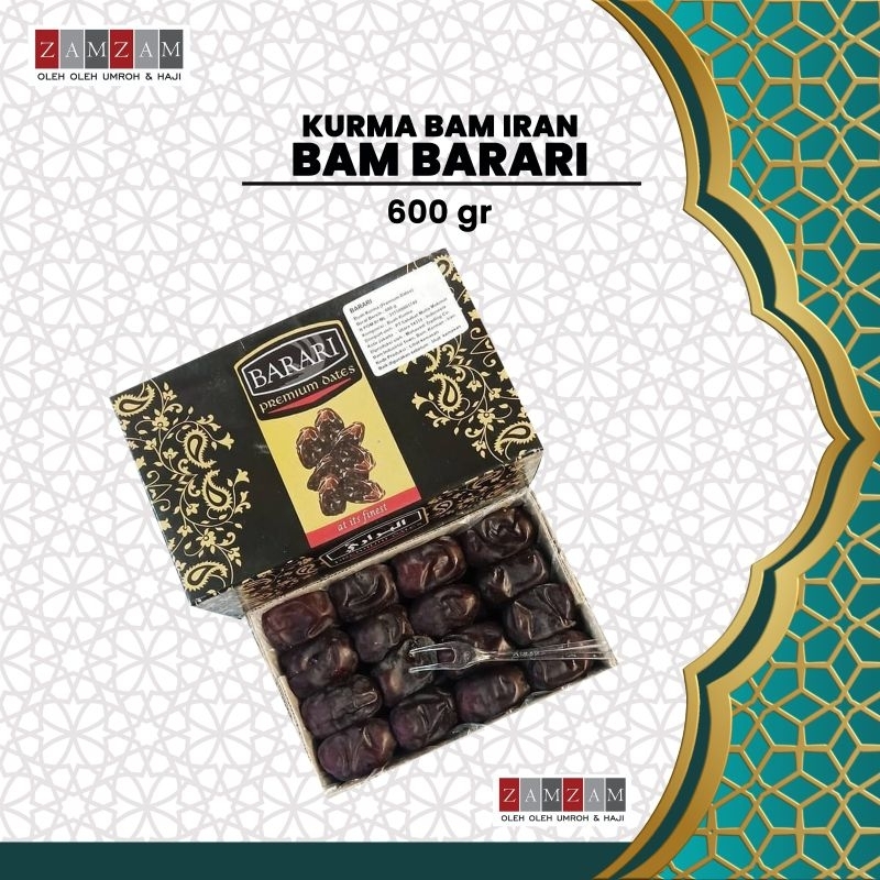 Jual KURMA BAM IRAN / BAM BARARI 600GR | Shopee Indonesia