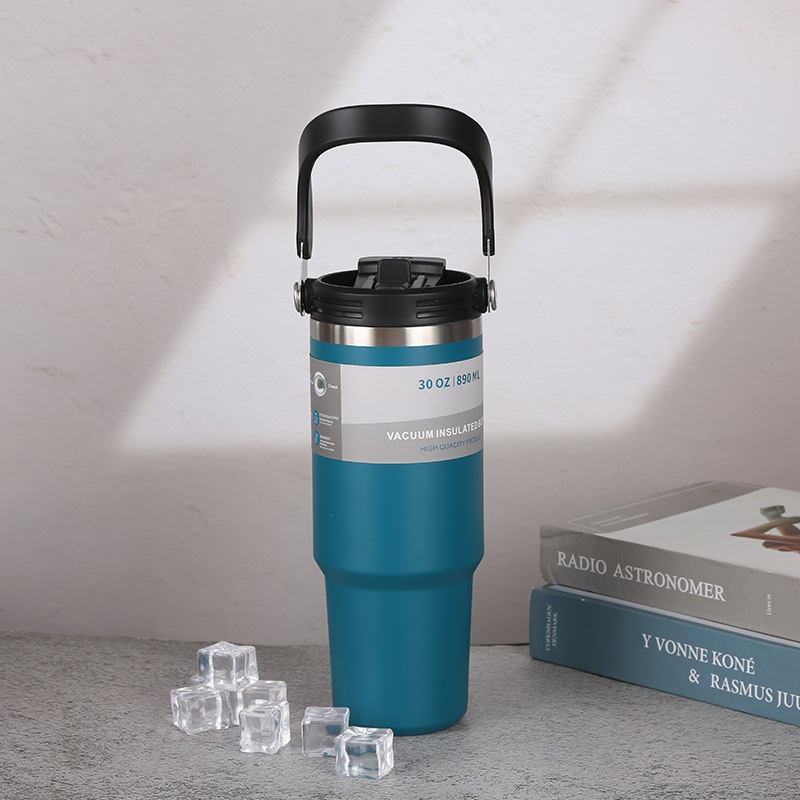Jual 【COD】1200ml Simple Modern Tumbler Stainless / Gagang Tumbler ...