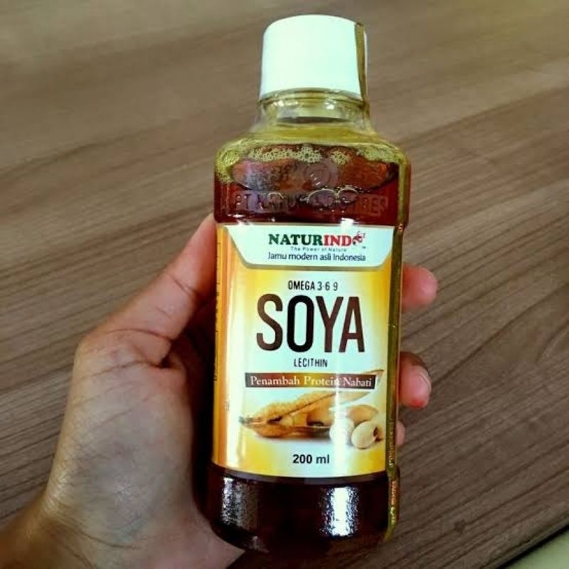 Jual Soya lecithin (Obat Herbal Omega 3-6-9) NATURINDO | Shopee Indonesia