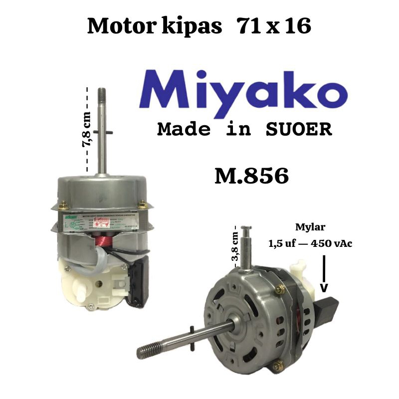 Jual Dynamo Fan Dinamo Kipas Angin Miyako Stand Fan | Shopee Indonesia