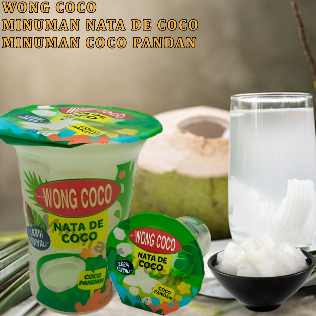Jual Wong Coco / Nata De Coco / Minuman Rasa Cocopandan / 220g | Shopee ...