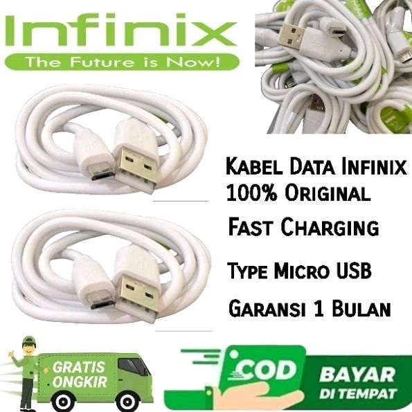 Jual KABEL DATA INFINIX 100% ORI TYPE MICRO | Shopee Indonesia