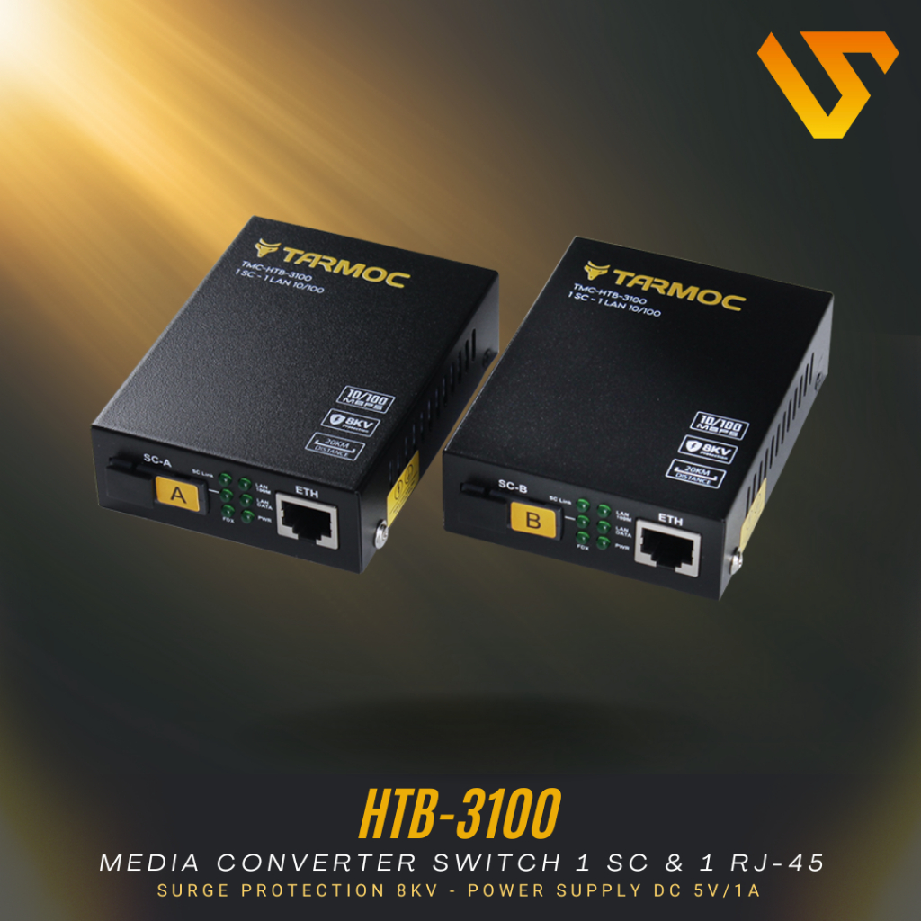 Jual Tarmoc TMC-HTB-3100 Netlink HTB3100 1FO 1Lan 10/100|Media ...