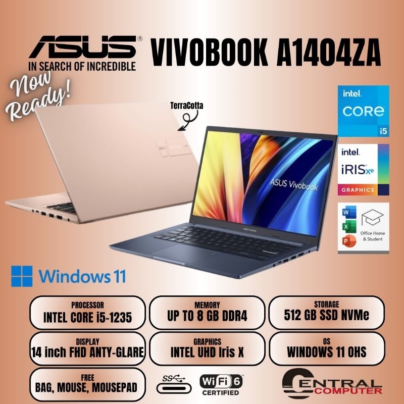 Jual ASUS VIVOBOOK A1404ZA | Shopee Indonesia