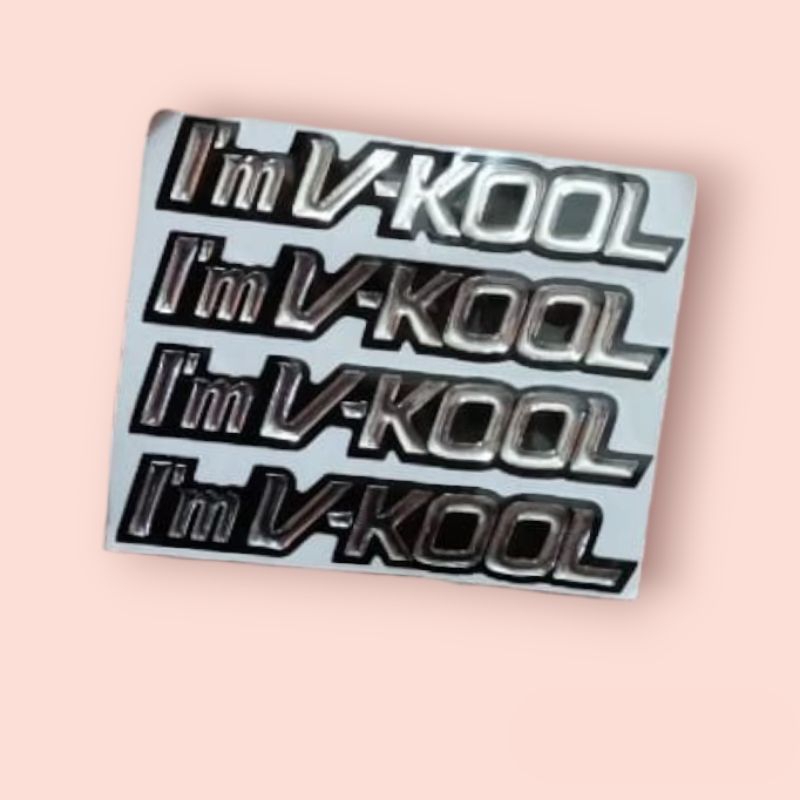 Jual Stiker Catting Logo Timbul ImV-KooL | Shopee Indonesia