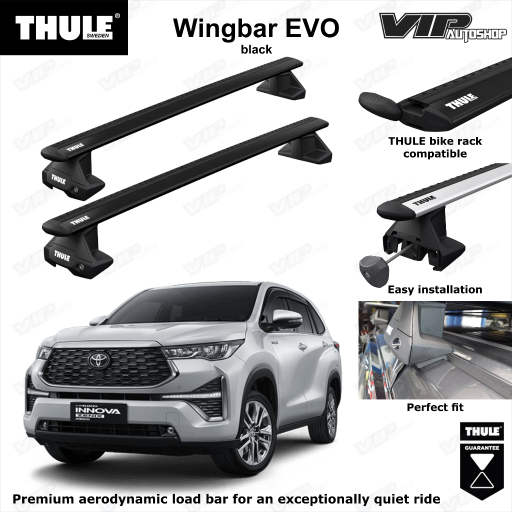 Jual ZENIX INNOVA 2023 Crossbar THULE Wingbar EVO original sweden roof ... Jual ZENIX INNOVA 2023 Crossbar THULE Wingbar EVO original sweden roof ...