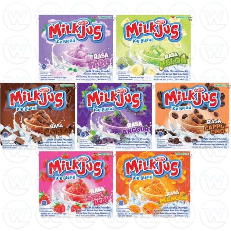 Jual Milkjus Ice Blend 25gr × 10 Sachet | Shopee Indonesia