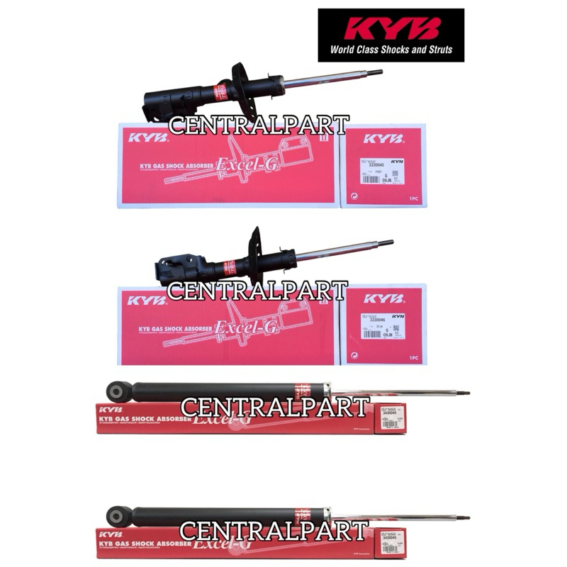 Jual SHOCKBREAKER HONDA BRV DEPAN BELAKANG KYB EXCEL G | Shopee Indonesia