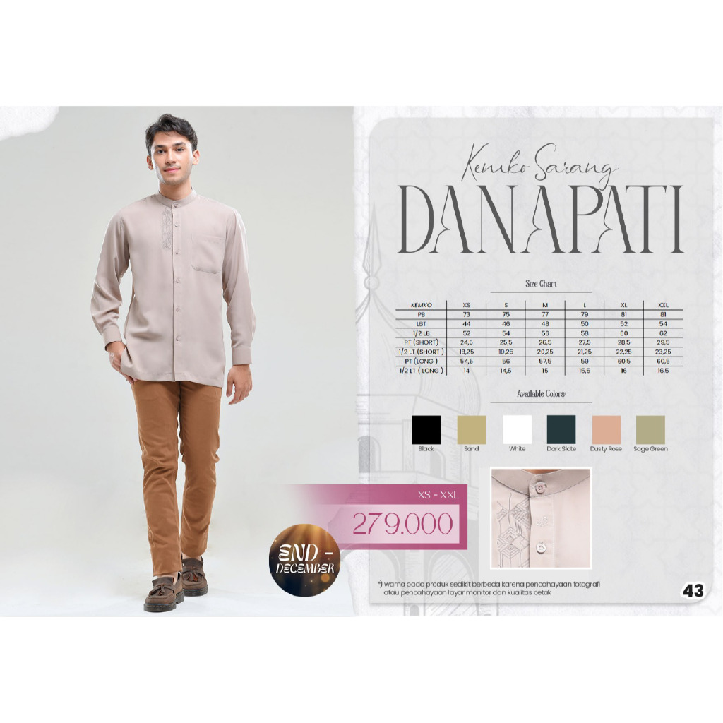 Jual Rabbani - Kemko Sarang Danapati Sarimbit / Kemeja Koko Kemko ...