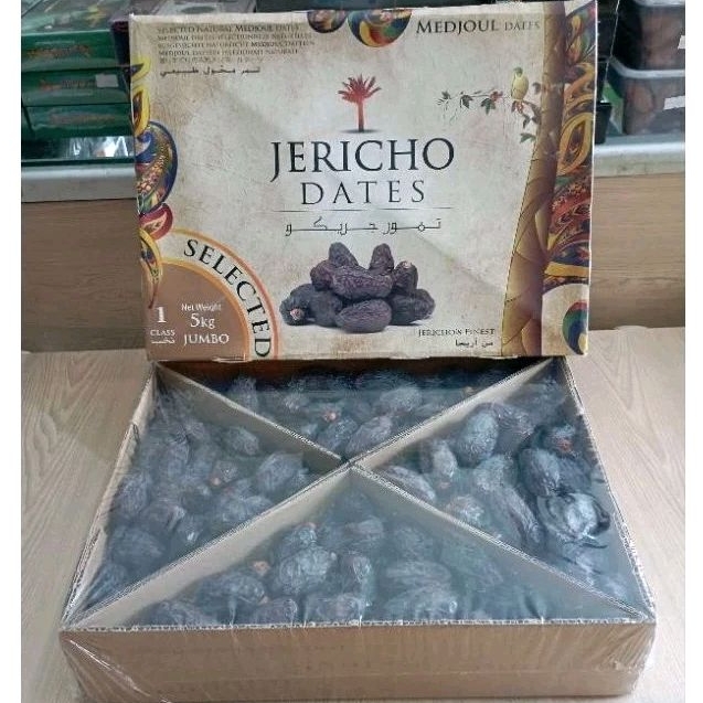Jual Kurma MEDJOOL JERICHO Dates JUMBO 5 Kg | Shopee Indonesia