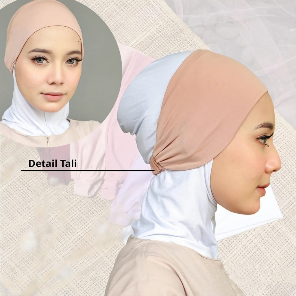 Jual Ciput Bando Bandana Pita Karet Bahan PE Rayon Kaos Inner Dalaman ...