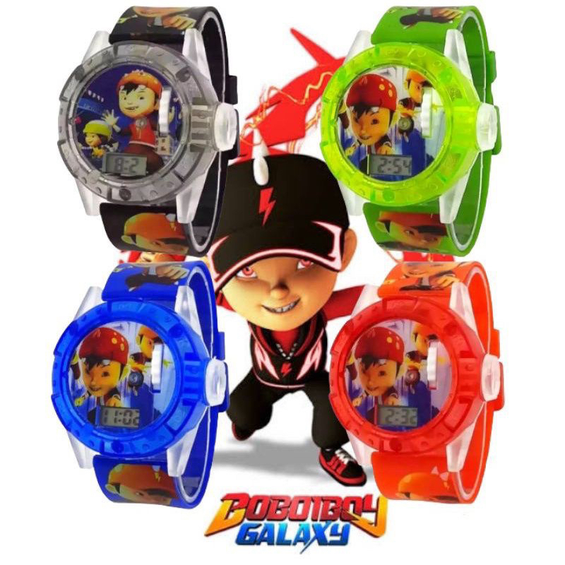 Jual Jam anak Boboiboy / Jam Proyektor Boboiboy / Jam Tangan Anak ...
