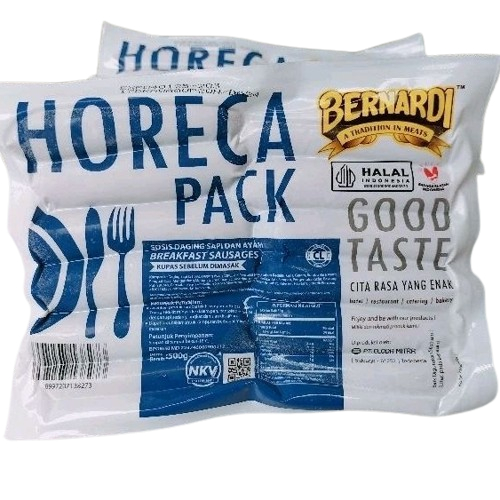 Jual BERNARDI Sosis CL Kombinasi Sapi dan Ayam Horeca 500 Gram (CL ...